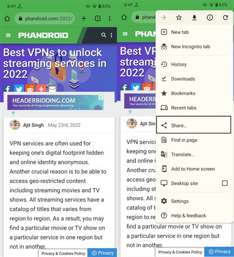 How To Save A Web Page As PDF On Android Phandroid