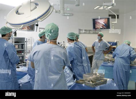 Surgery Gynecology Robot Da Vinci Stock Photo Alamy