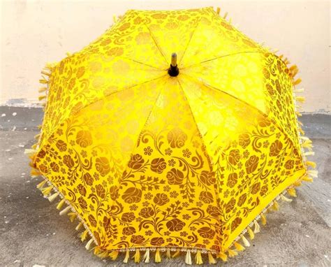 Traditional Indian Vintage Umbrella Parasol Decorative Etsy