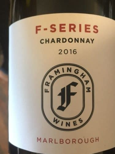 Framingham F Series Chardonnay Vivino Us