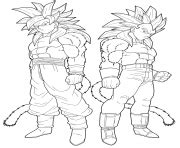 Coloriage Dbz Goten Dragon Ball Z Officiel Jecolorie