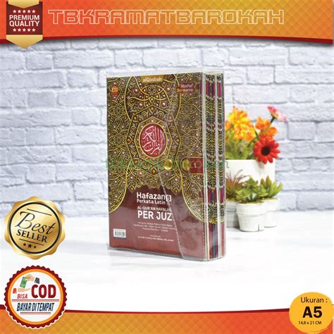 Jual ORIGINAL Alquran Hafalan Mujazza Per Juz Hafazan Terjemah Latin
