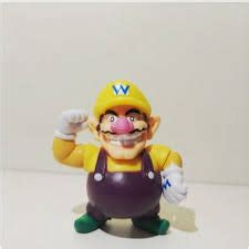 Boneco Wario Super Mario Bros World Action Figure Donkey Kong Luigi