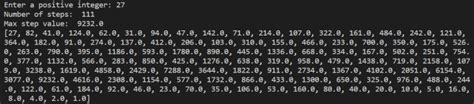 visualizing collatz conjecture with python bim regime