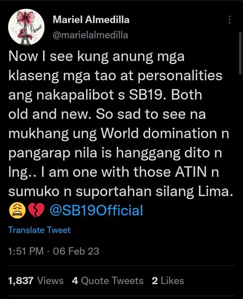 Hiraya On Twitter Obvious Na Obvious Ang Goal Ni Anteh Mariel Ah