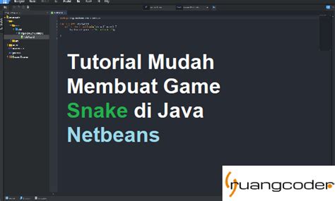 Cara Membuat Game Dengan Netbeans Gudang Materi Online