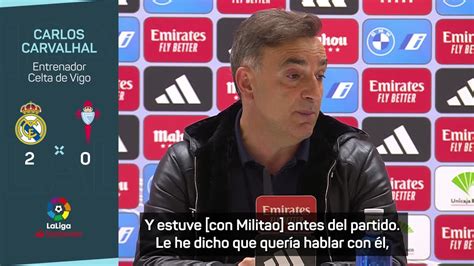 Carvalhal Se Deshace En Elogios Hacia Militao Es El Mejor Defensa Del