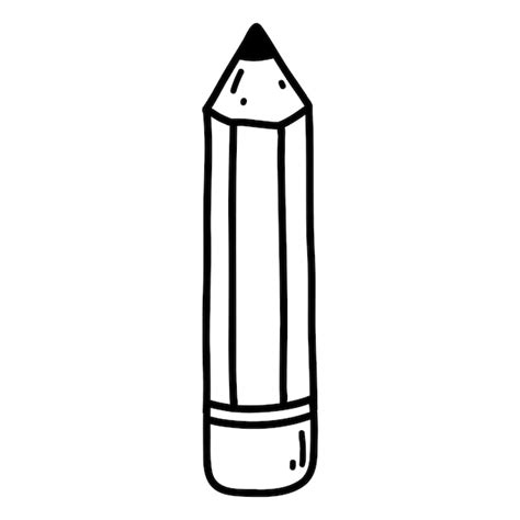 Doodle De Dessin Anim Dessin La Main De Crayon Illustration De