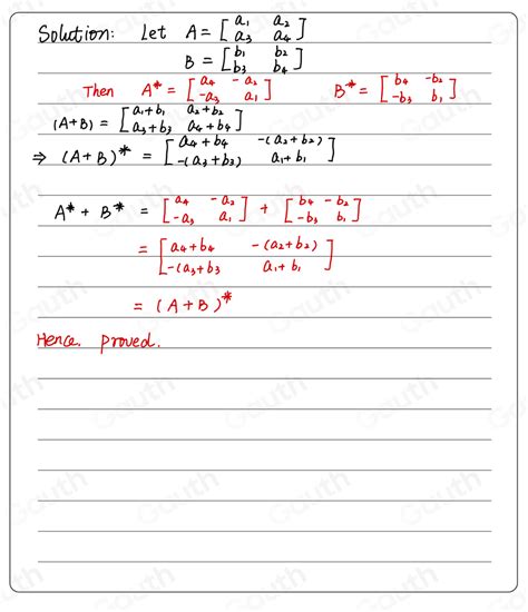 solved let a and b be two mxn matrices then prove that a b a b show your soluation