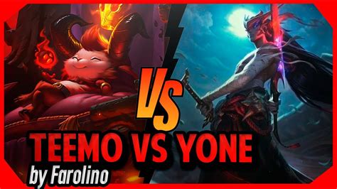 TEEMO Top Vs YONE Temporada 12 S12 Español YouTube