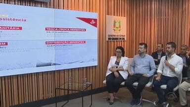 Jornal do Almoço Estiagem Governo Federal autoriza repasse de R 3 8