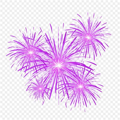 Purple Firework Clipart Animated