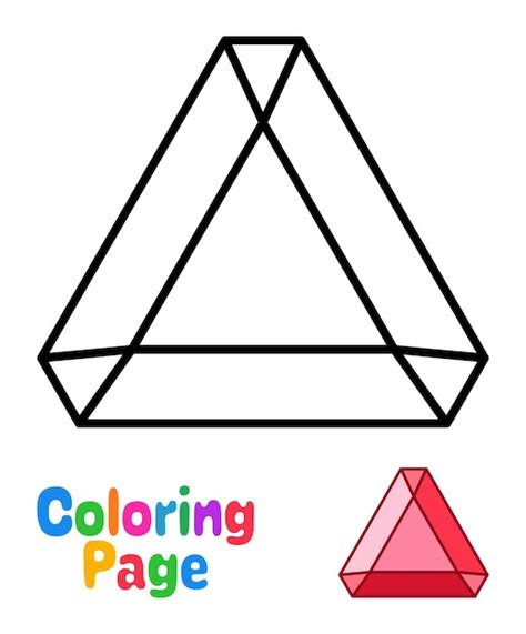 Página para colorear con piedras preciosas para niños Vector Premium