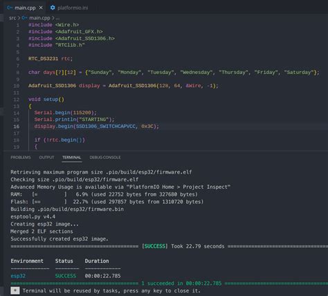 esp32 doit esp32 devkit v1 and oled error compiling displays arduino forum
