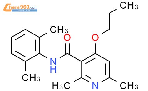 110727 14 5 3 Pyridinecarboxamide N 2 6 Dimethylphenyl 2 6 Dimethyl