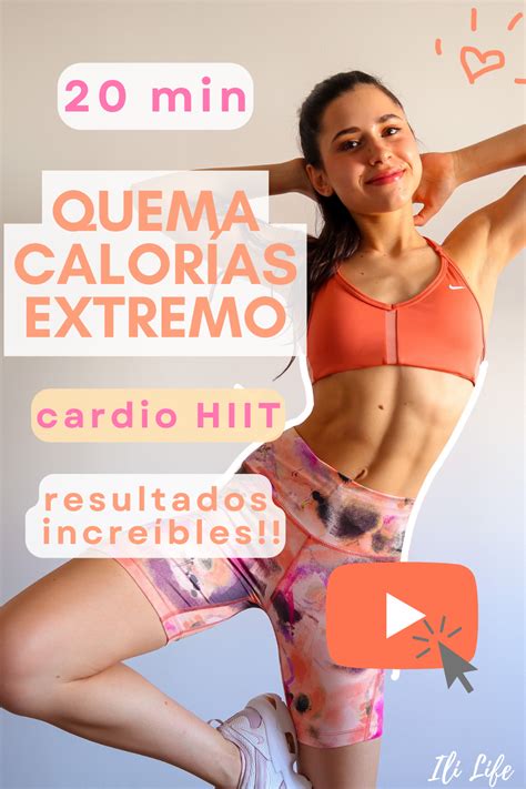 20 min ejercicios para quemar calorías en casa muyy INTENSO CARDIO