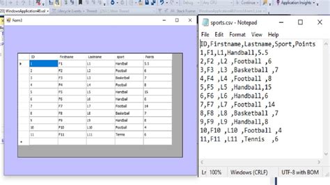 How To Fill Datagridview From Csv File In VB Net YouTube