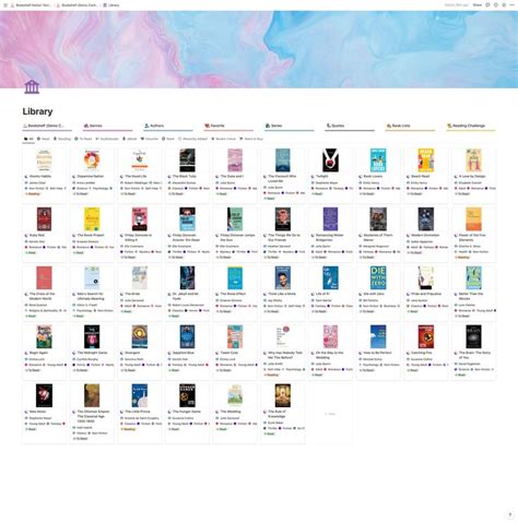 Bookshelf Notion Template A Complete Guide To Tracking Your Reading In