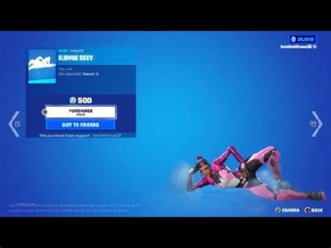Fortnite March Th Item Shop Flippin Sexy Emote Youtube