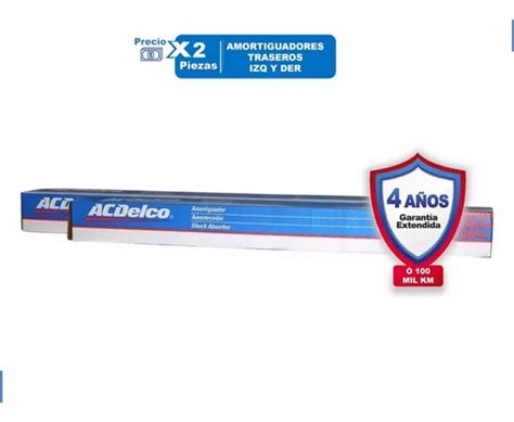 Amortiguadores Traseros Chevrolet Aveo Pzs Meses Sin Inter S
