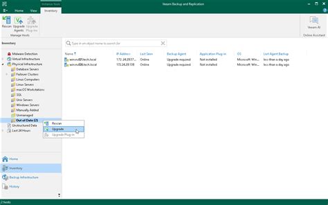 Upgrading From Veeam Backup Replication Console Veeam Agent
