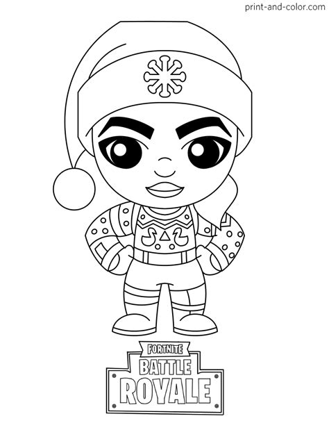 Fortnite Coloring Pages Print And Color
