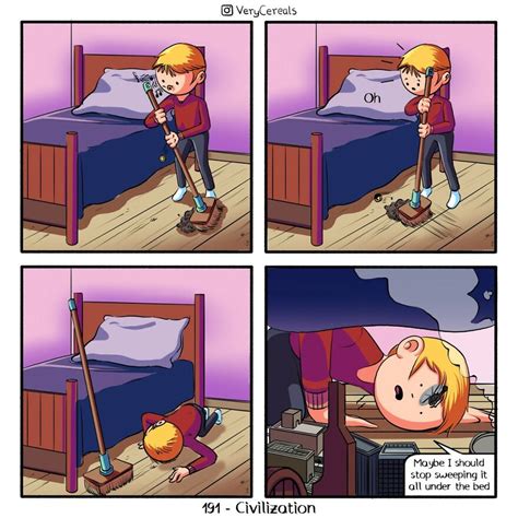 Funny Scenarios With Unexpected Endings Portrayed In 19 Comics By This