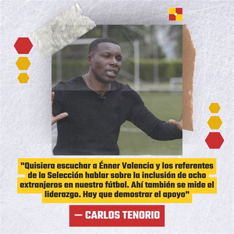 Mr OFFSIDER On Twitter Carlos Tenorio En La Red Quisiera