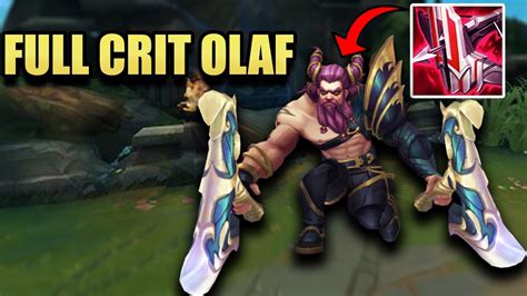 Olaf Top But You Can Win Every Matchup When You Build Full Crit