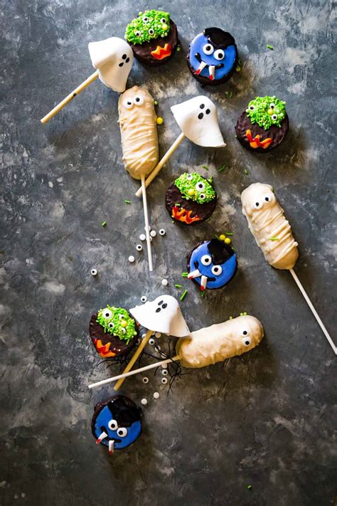 No Bake Halloween Treats 4 Ways The Seaside Baker