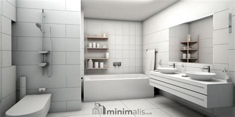 Desain Kamar Mandi Minimalis 2x3 Yang Nyaman Dan Elegan Minimalist