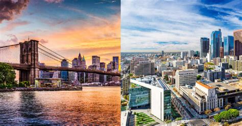 10 diferencias de vivir en Los Ángeles vs Nueva York QPASA