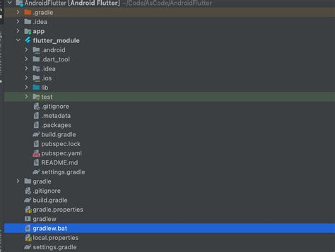 flutter开发之——android原生项目导入flutter pgzxc