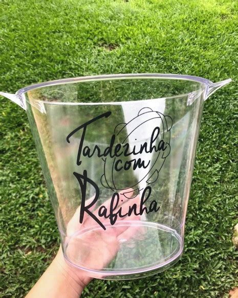 Balde De Gelo Personalizado 5 Litros Elo7 Produtos Especiais
