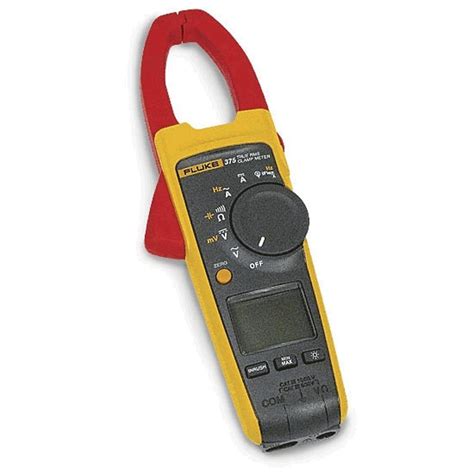 Fluke 375 True RMS AC DC Clamp Meter With Frequency Measurement With A