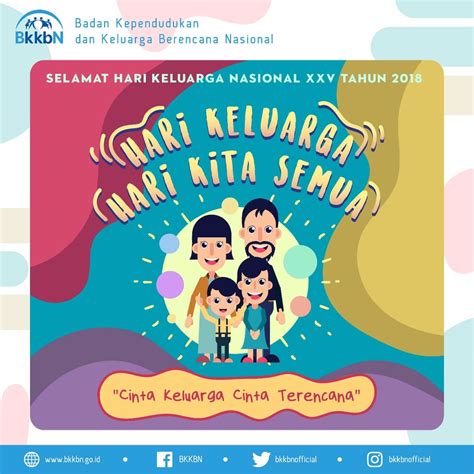 Hari Keluarga Nasional Xxv Tahun Cinta Keluarga Cinta Terencana