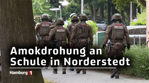 13 Jähriger löst Amok Alarm an Schule aus SEK Einsatz in Norderstedt