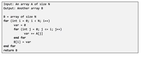 solved problem 2 10 points consider the pseudocode below