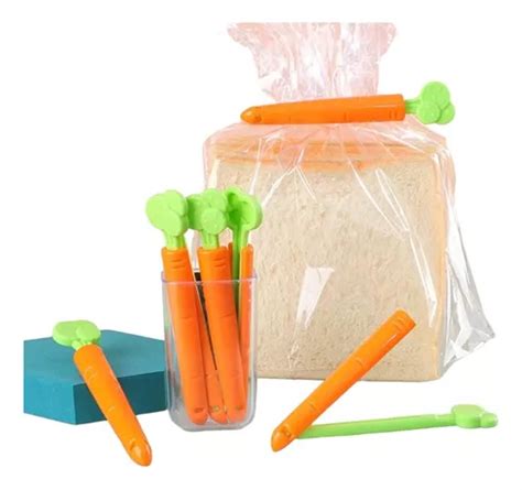 Clips Sellado F Cil Bolsas Alimentos Cocina Cuotas Sin Inter S