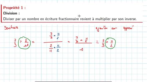 Ecriture Fractionnaire 4eme Division