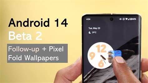 Android 14 Beta 2 Follow Up Pixel Fold Live Wallpapers APK YouTube