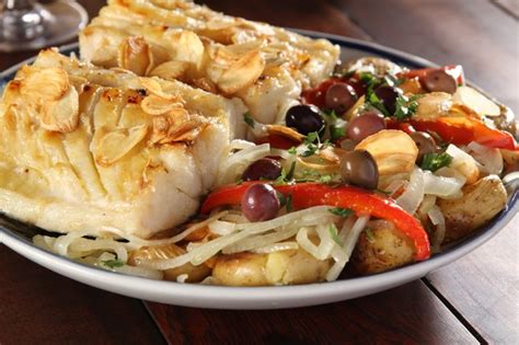 Receita de bacalhau à lagareiro páprica pimentão e louro Casa