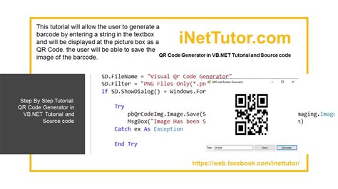 qr code generator in vb tutorial and source code