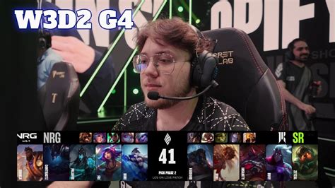 NRG Vs SR Week 3 Day 2 S14 LCS Spring 2024 NRG Vs Shopify Rebellion