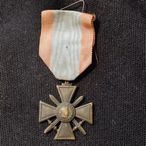S Belle M Daille Militaire Croix Des Toe Arm E French Medal Eur