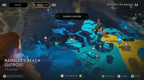 Star Wars Jedi Survivor Alle Rambler s Reach Außenposten