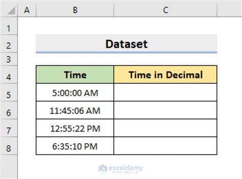 How To Convert Hours To Decimal In Excel Easy Methods Exceldemy