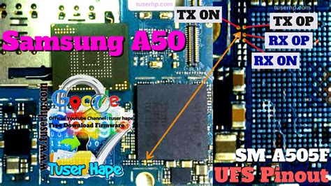 Samsung Galaxy A Sm A F Isp Ufs Pinout Test Point