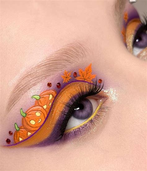 Ghoulish Glam 50 Spooky Halloween Eye Makeup Ideas Pumpkin Patch