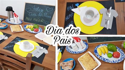 Kit Café da Manhã Surpresa para o Dia dos Pais Namorada Criativa